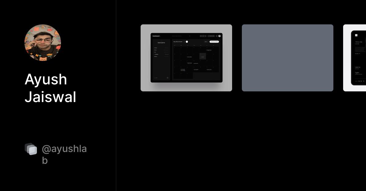 Ayush Jaiswal | Layers