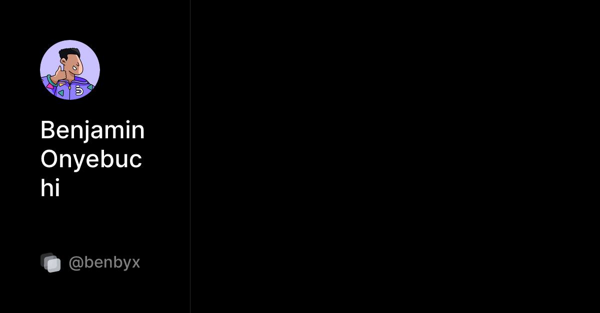 Benjamin Onyebuchi | Layers