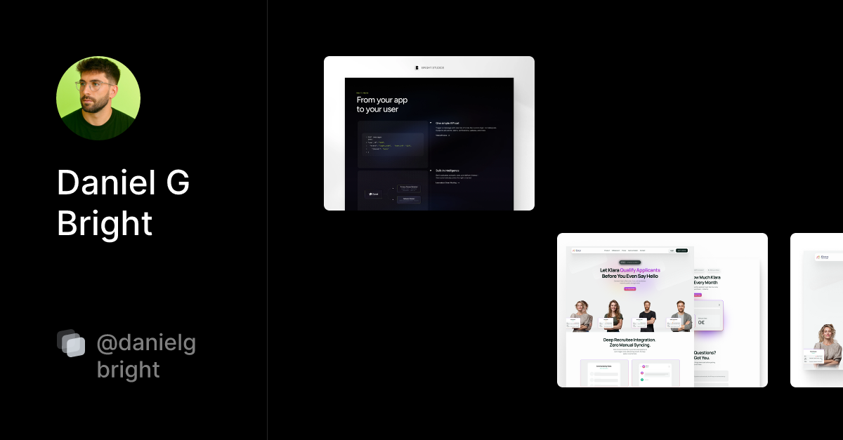 Daniel G Bright | Layers