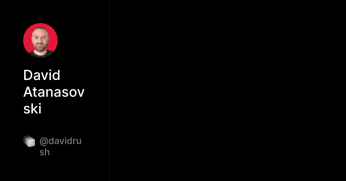 David Atanasovski | Layers