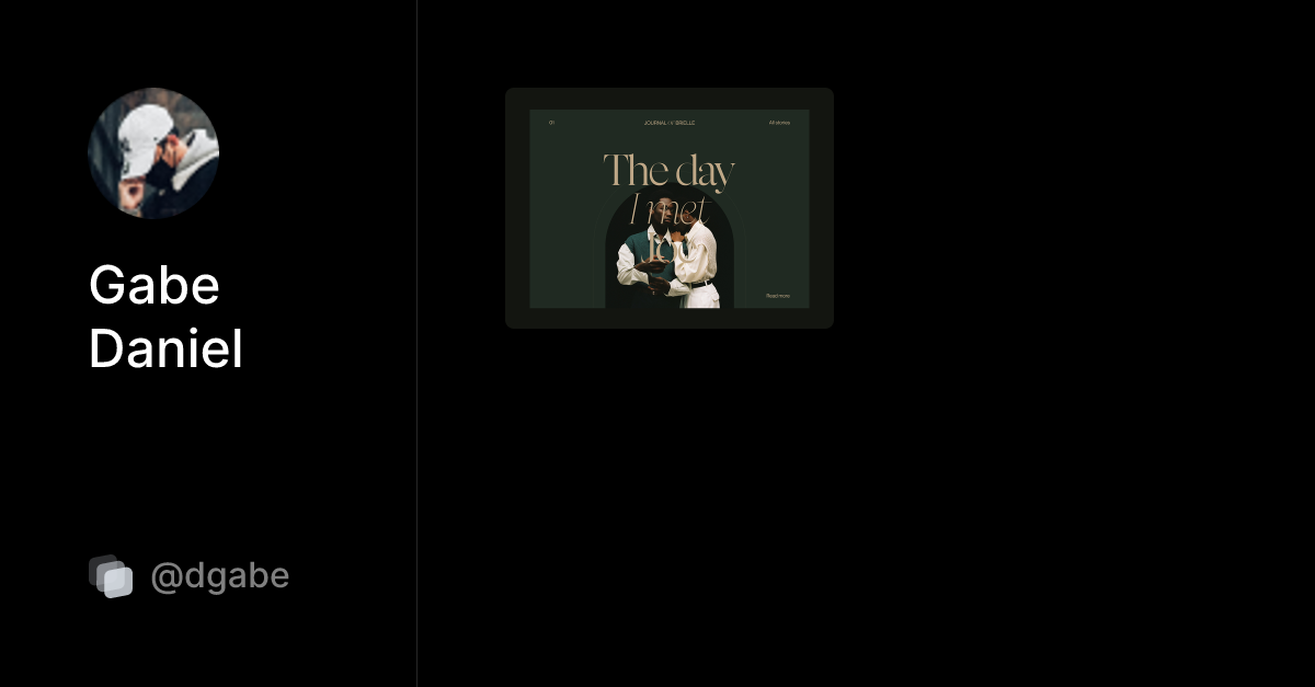 Gabe Daniel | Layers