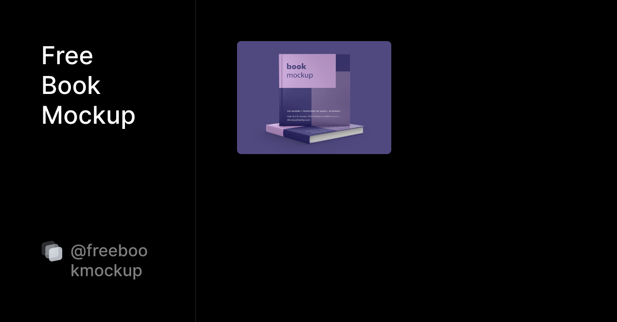Free Book Mockup | Layers