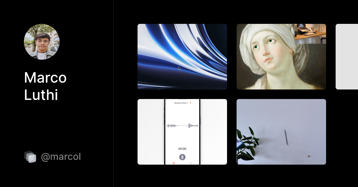 Marco Luthi | Layers