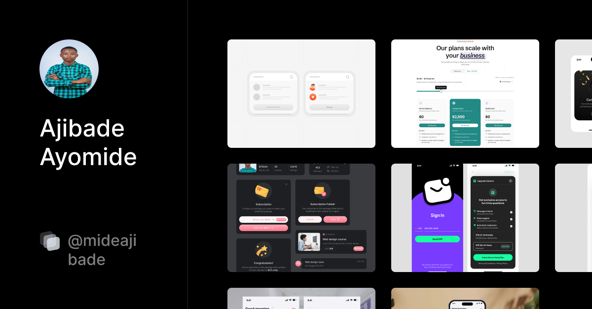 Ajibade Ayomide | Layers